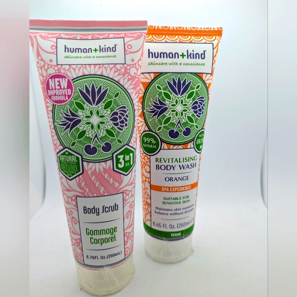 Humankind | Bath & Body | Humankind Orange And Green Body Wash | Poshmark
